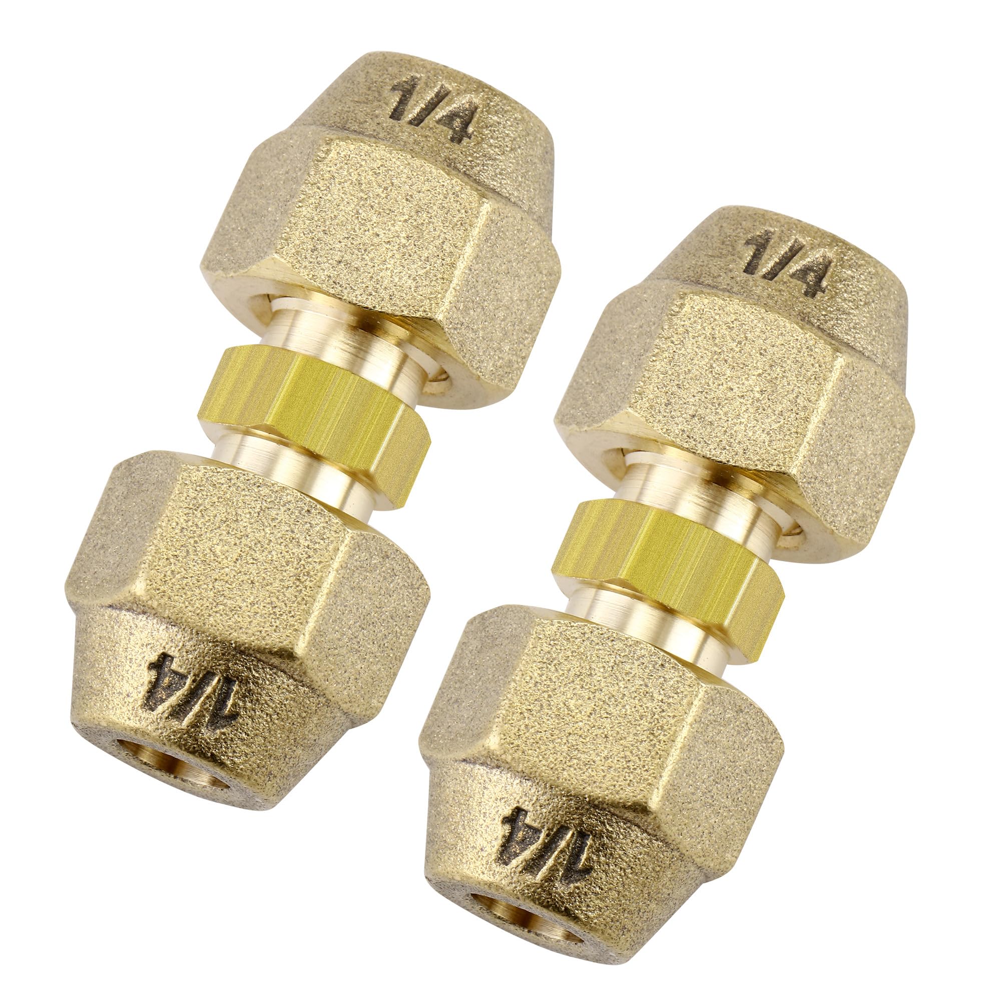 Snapklik.com : Timsec 2Packs AC Copper Pipe Extension Joint Connectors ...
