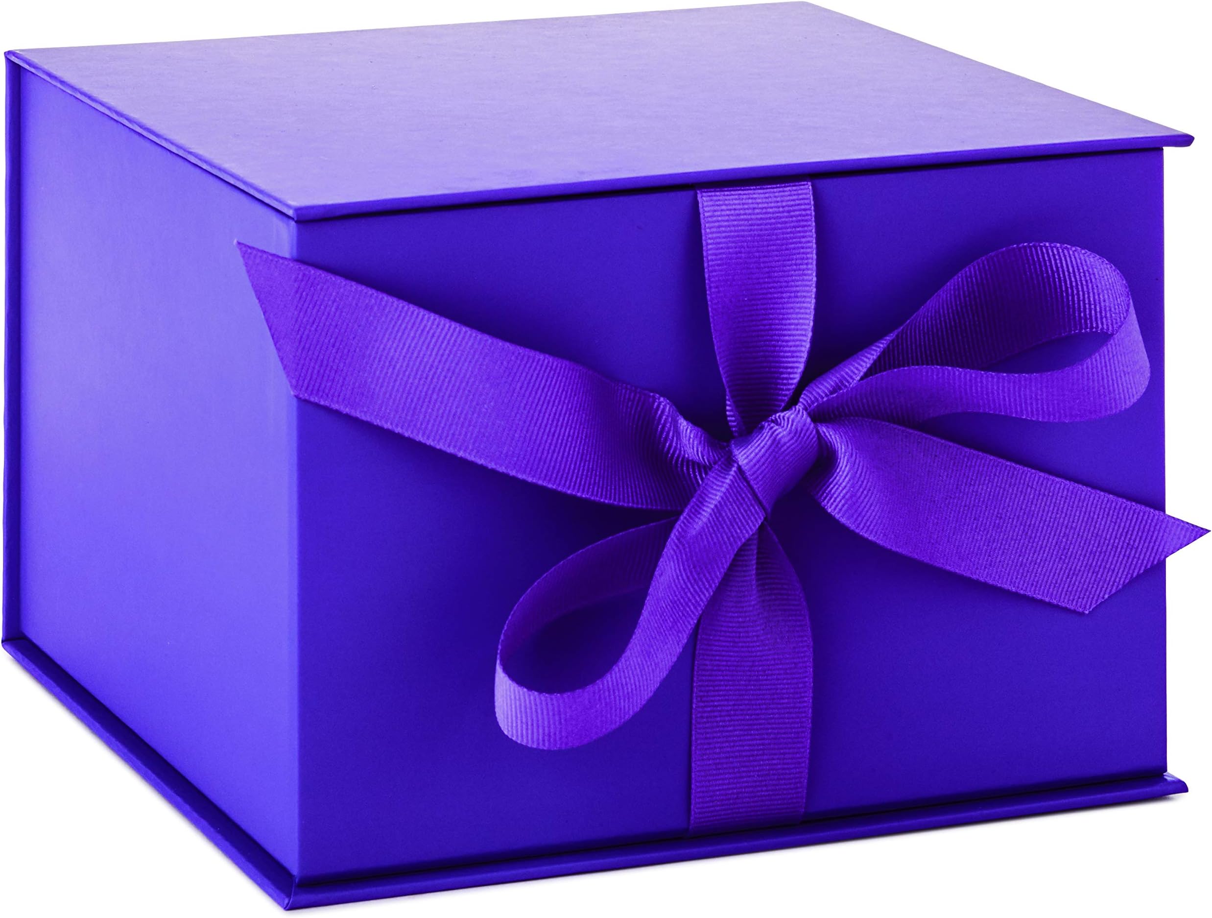 Amazon.com: Hallmark Pink Ribbon and Paper Fill Small Gift Box with Lid ...