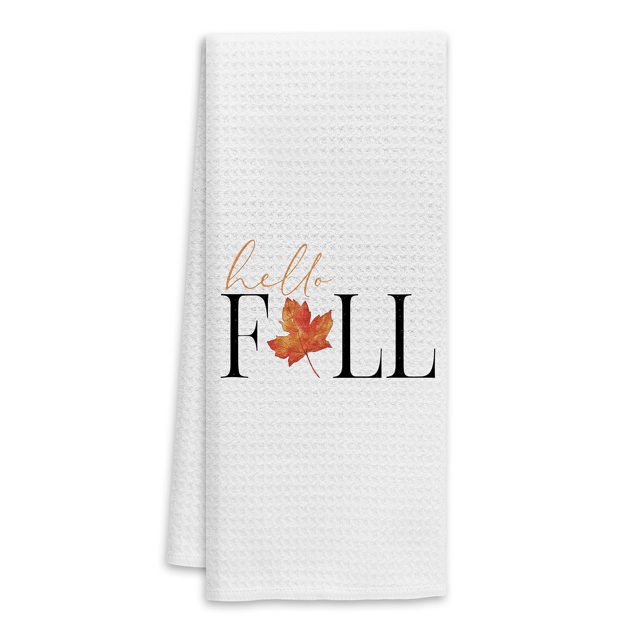 Amazon.com: Voatok Fall Kitchen Towels, Autumn Fall Hand Towels Maple ...