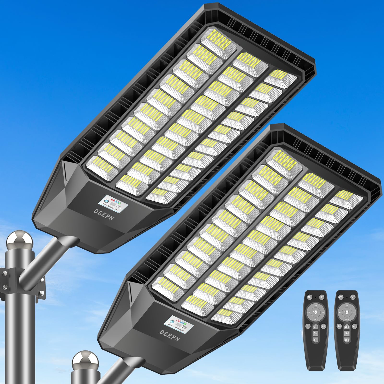 Solar Lights Outdoor 6500W, Commercial Grade Solar Street Lights ...
