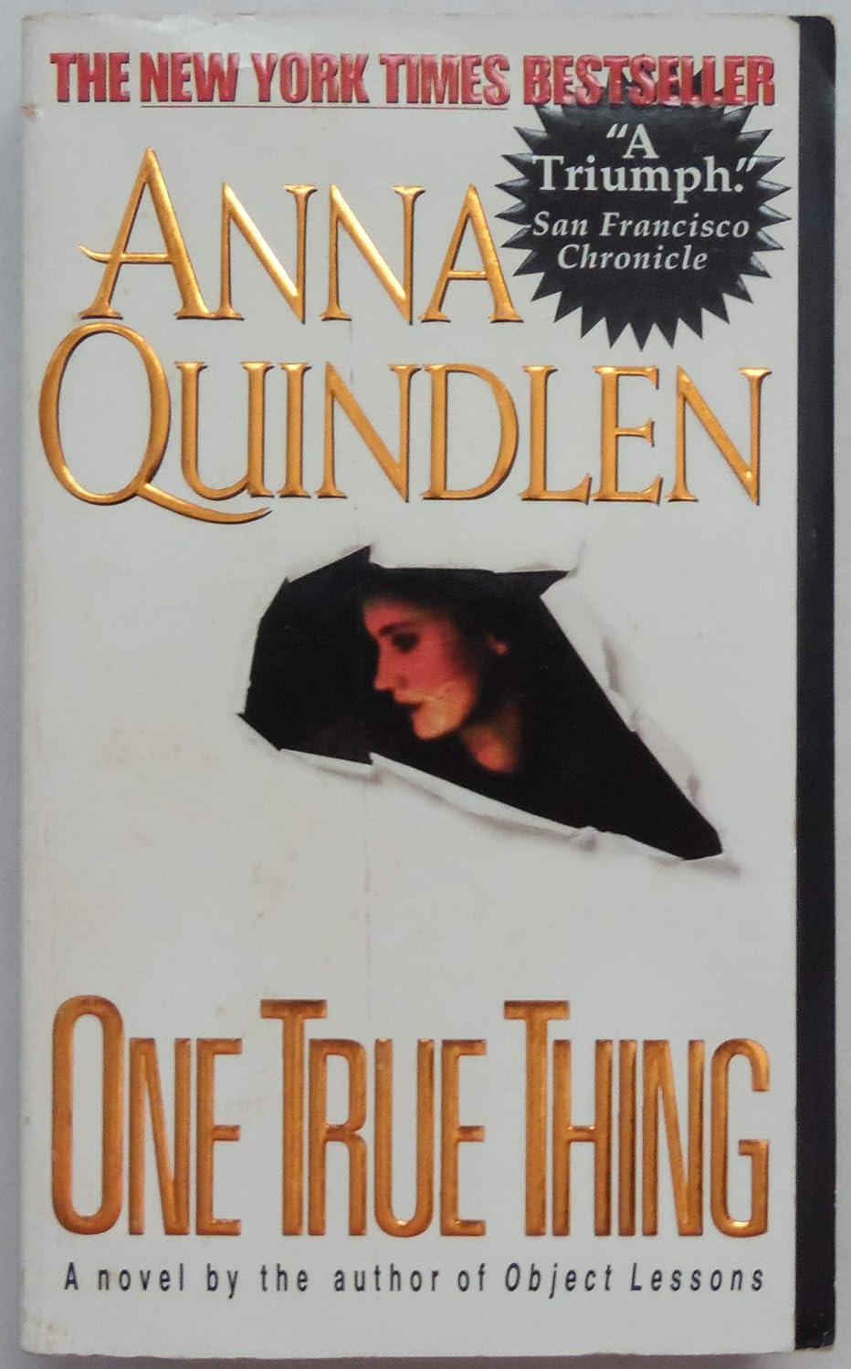 One True Thing: Love What You Have: Quindlen, Anna: 9780440221036 ...