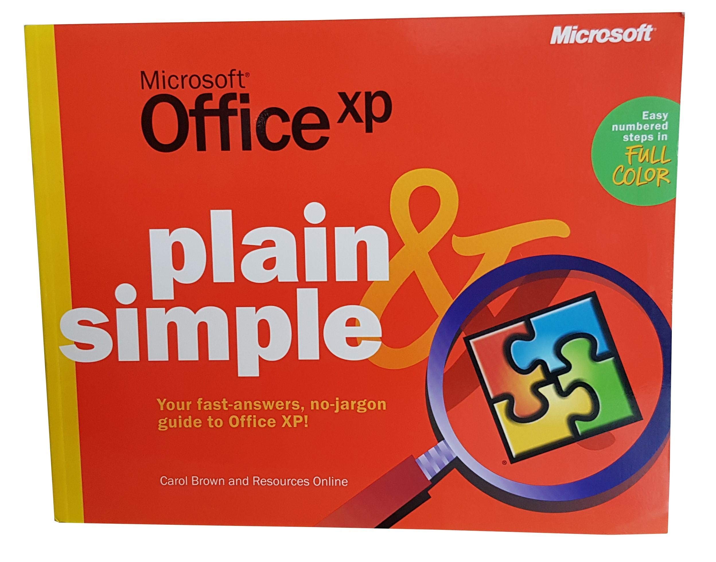 Amazon.com: Microsoft® Office XP Plain & Simple (How to Do Everything ...