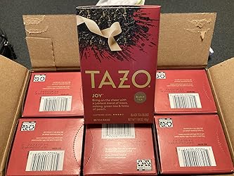 Amazon.com : TAZO Joy Limited Edition Seasonal Black Tea Blend Tea Bags, 120 Total Tea Bags ...