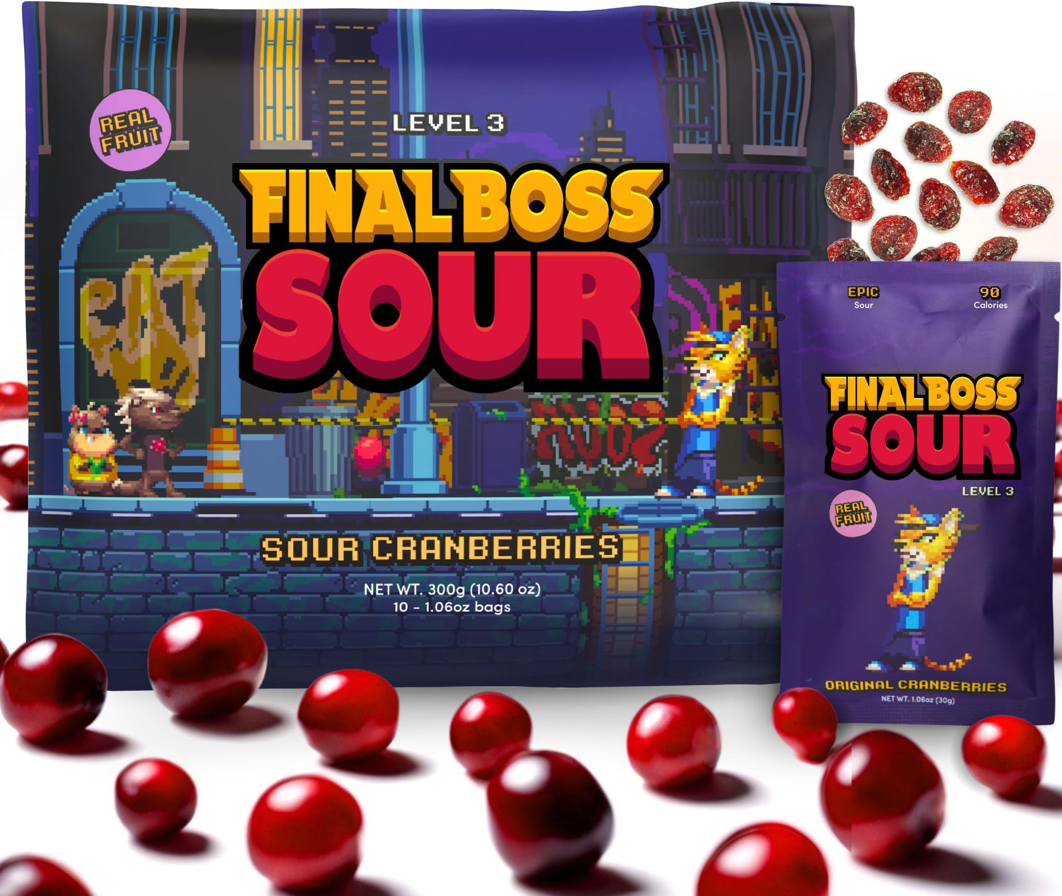 Amazon.com: Final Boss Sour, Extremely Super Sour Gummy Candy ...