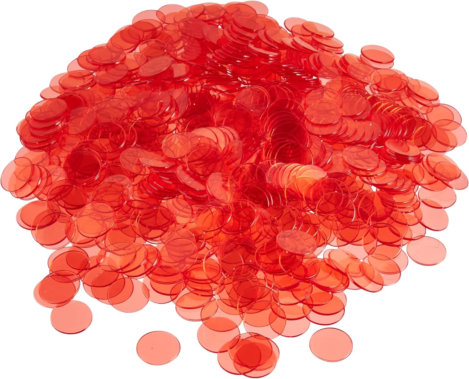 Amazon.com : Brybelly Royal Bingo Supplies| Translucent 3/4" Bingo ...