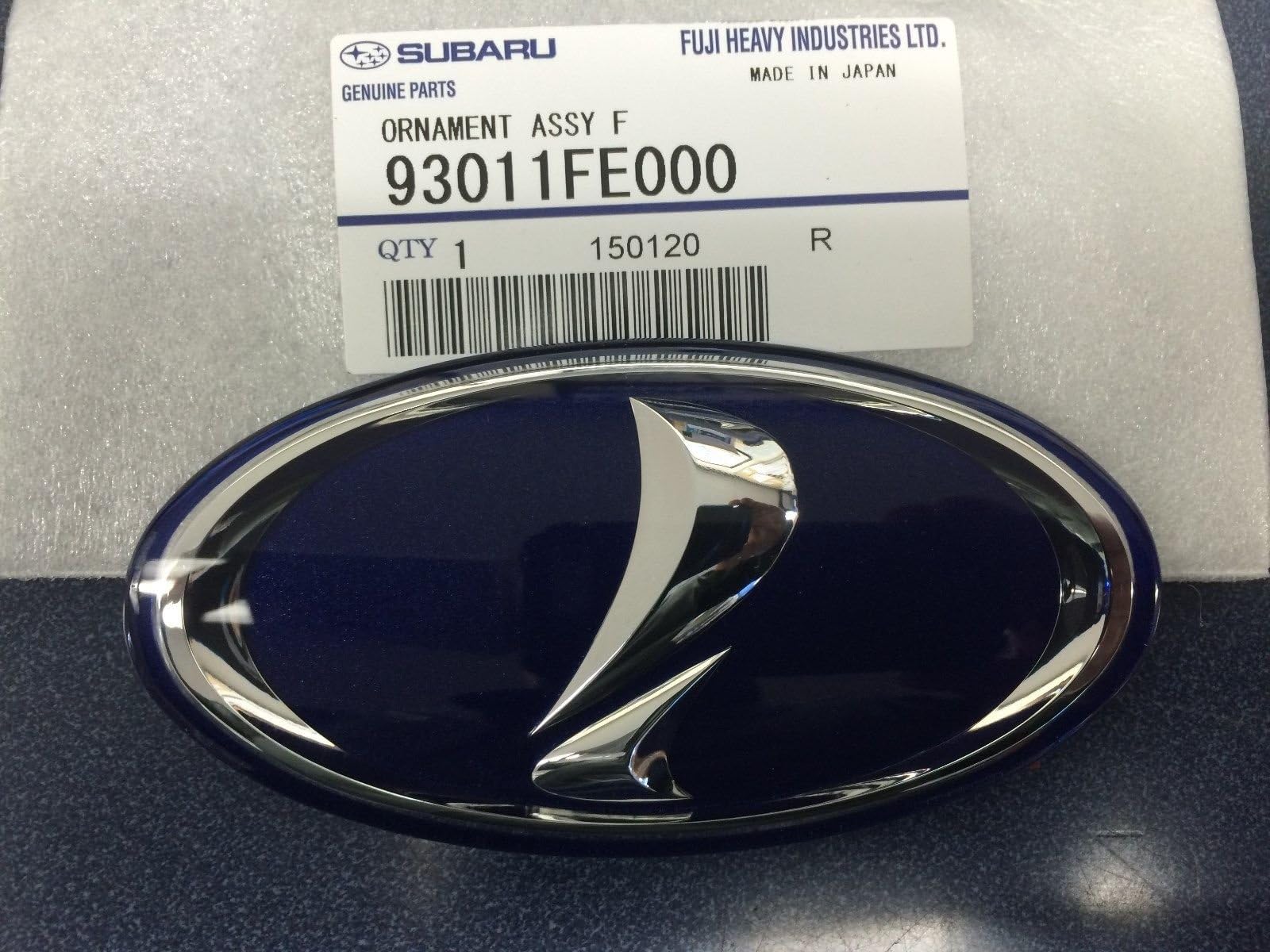 Amazon.com: Subaru Front Grille Emblem 93013FJ040 2015 2016 Impreza or ...