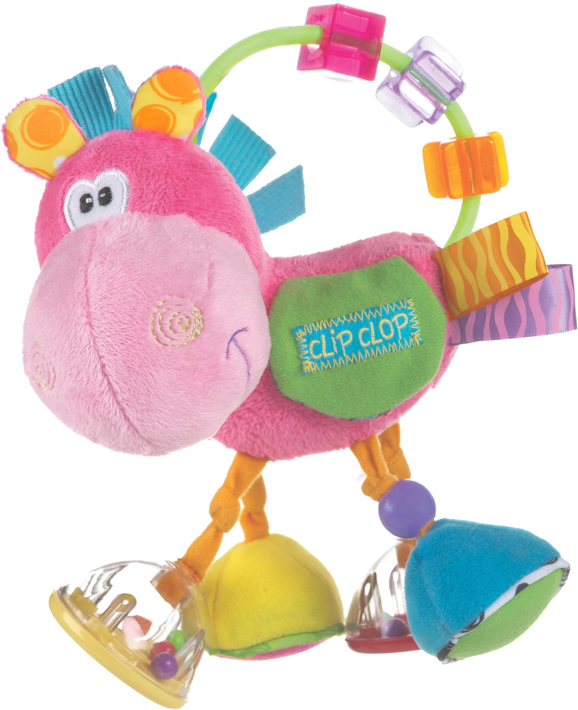 Playgro Toy Box Clopette Activity Rattle Pink : Amazon.ae: Toys