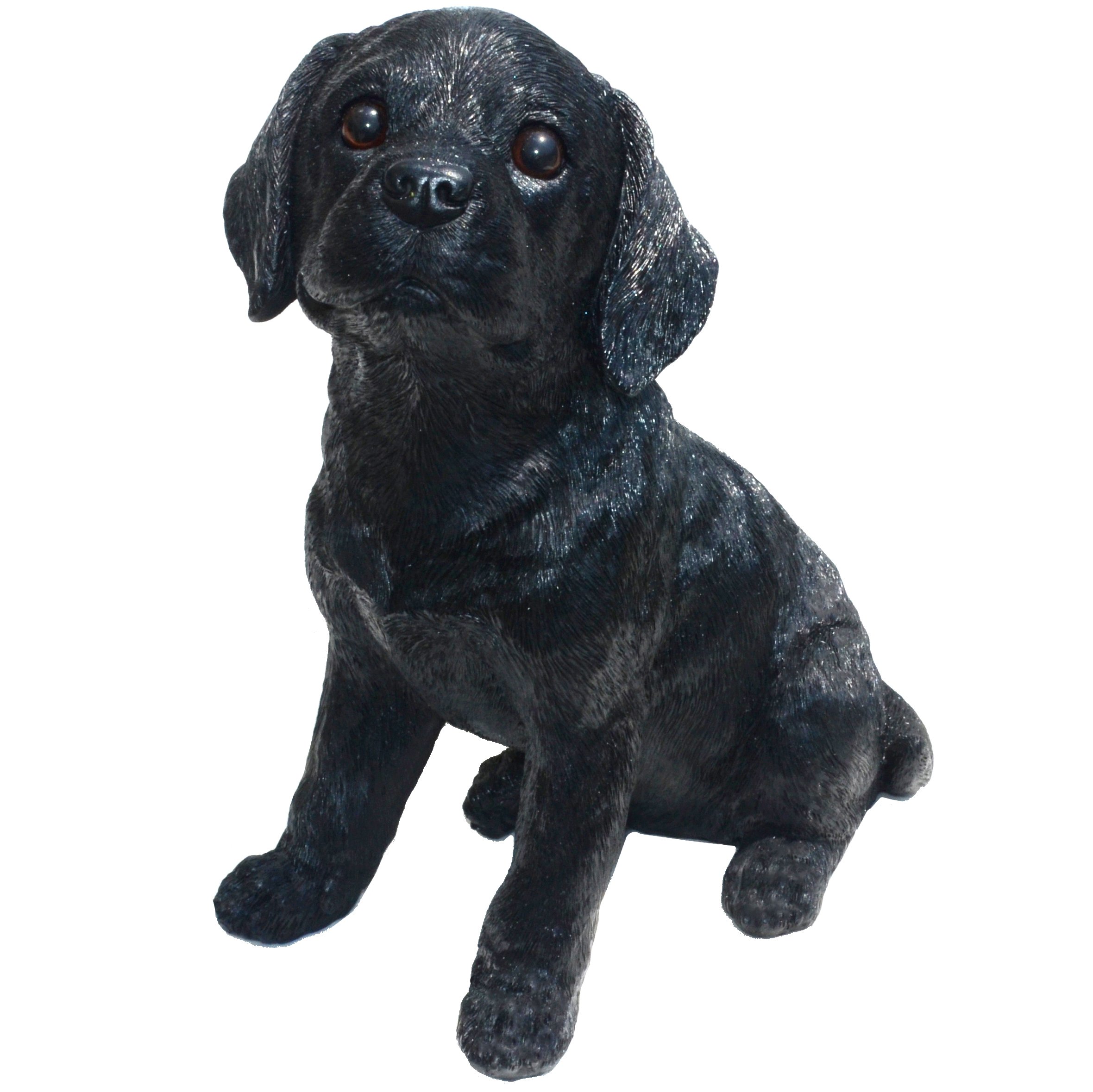 Amazon.com : Michael Carr Designs Labrador L Shadow-Black Puppy Love ...