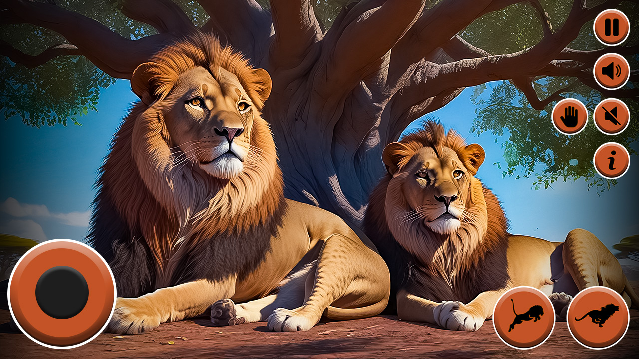 Ultimate Jungle Lion Simulator Wild Life Adventure Game: Real Savana ...