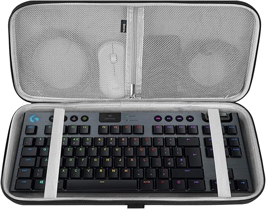Amazon.com: Geekria Tenkeyless TKL Keyboard Case, Hard Shell Travel ...