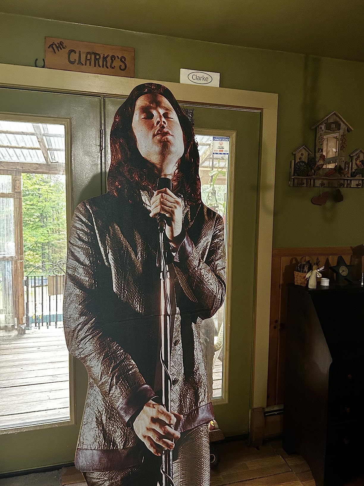 Amazon.com: Jim Morrison The Doors LIFESIZE Cardboard Standup Standee ...