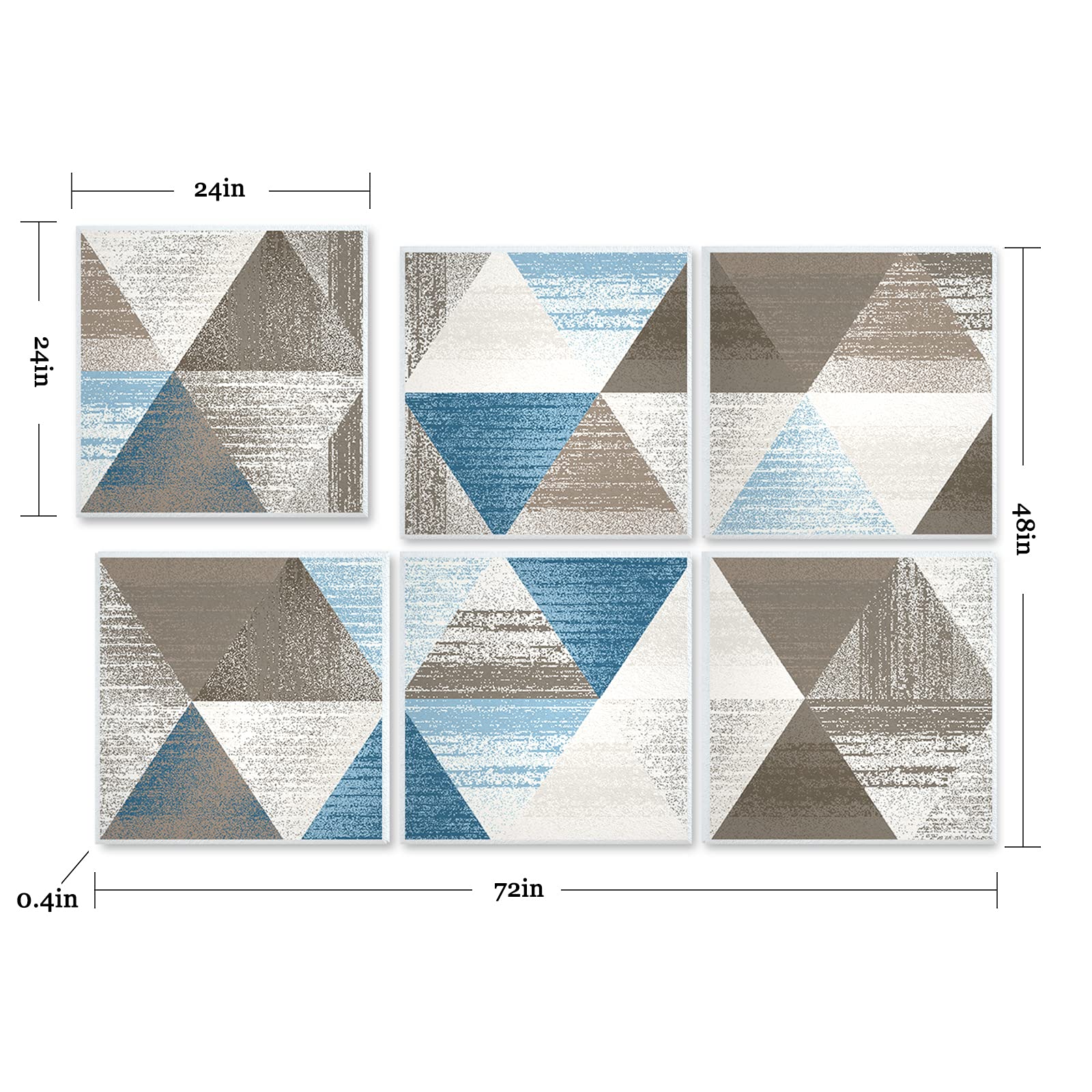 Snapklik.com : Art Acoustic Panels,72x48inch Premium Acoustical Wall ...