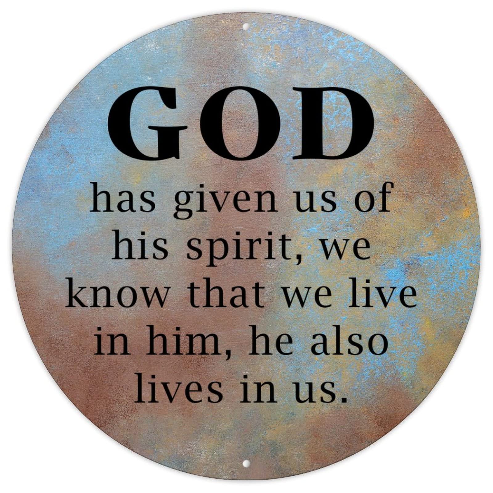 Sign Of God Quotes Christian Inspirational Quotes In Engraved Circle