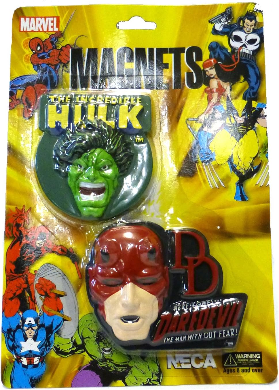 Amazon.com: Marvel Comics Hulk and Daredevil Magnet Set : Home & Kitchen