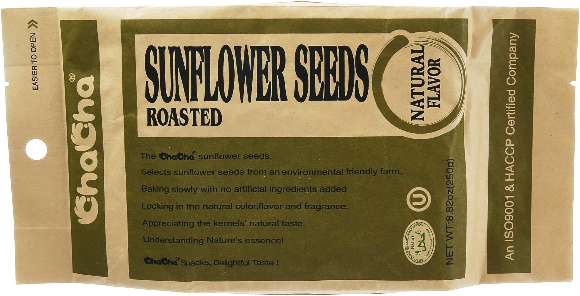 Amazon.com : ChaCha Sunflower Roasted & Salted Seeds All Natural Flavor ...