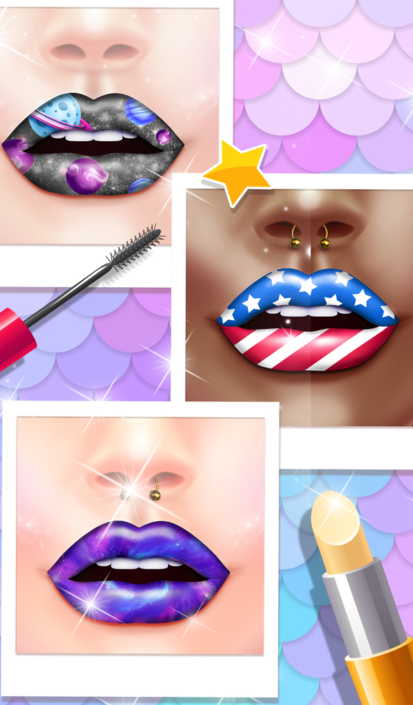 DIY Lip Art Salon Makeup Games - App on Amazon Appstore