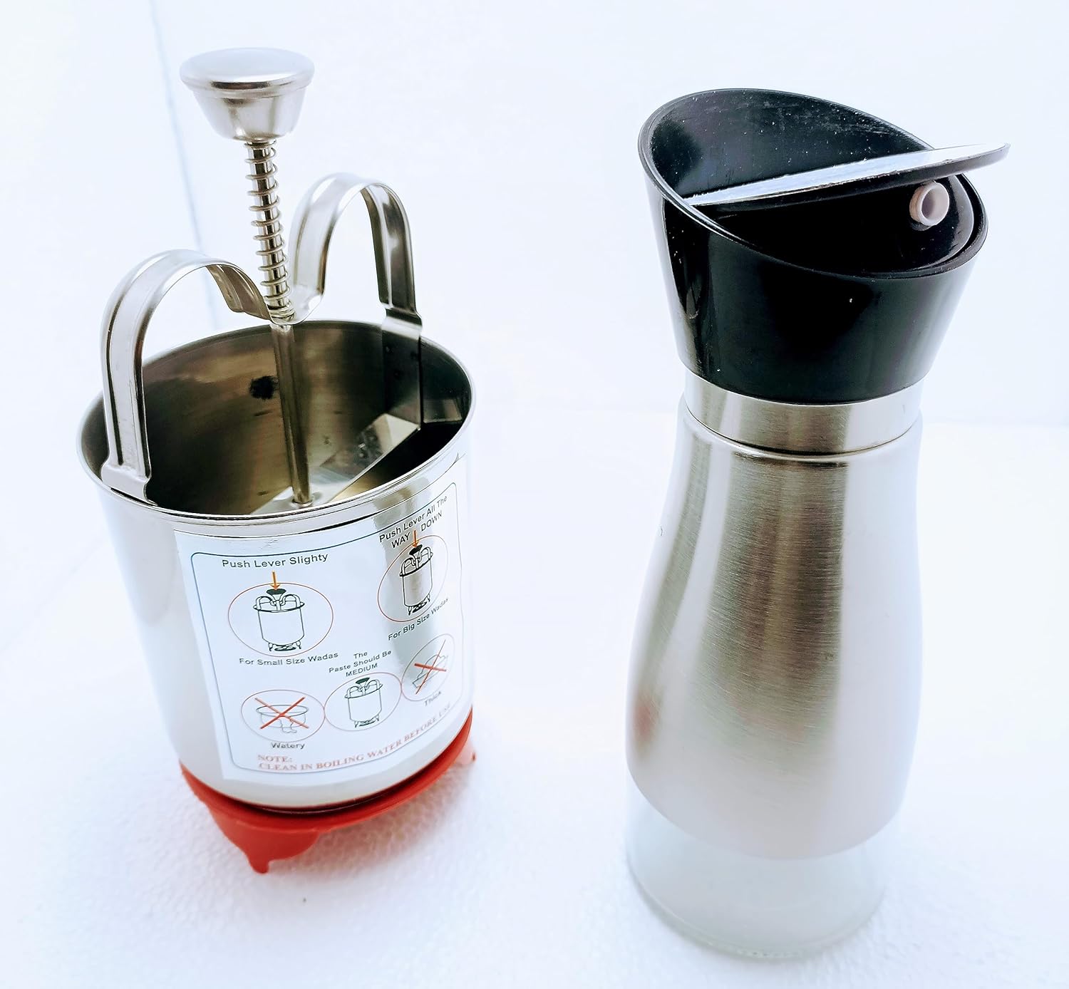 Betools4Me2 Combo of Stailes Steel Medu Vada Maker- Perfectly Shaped ...