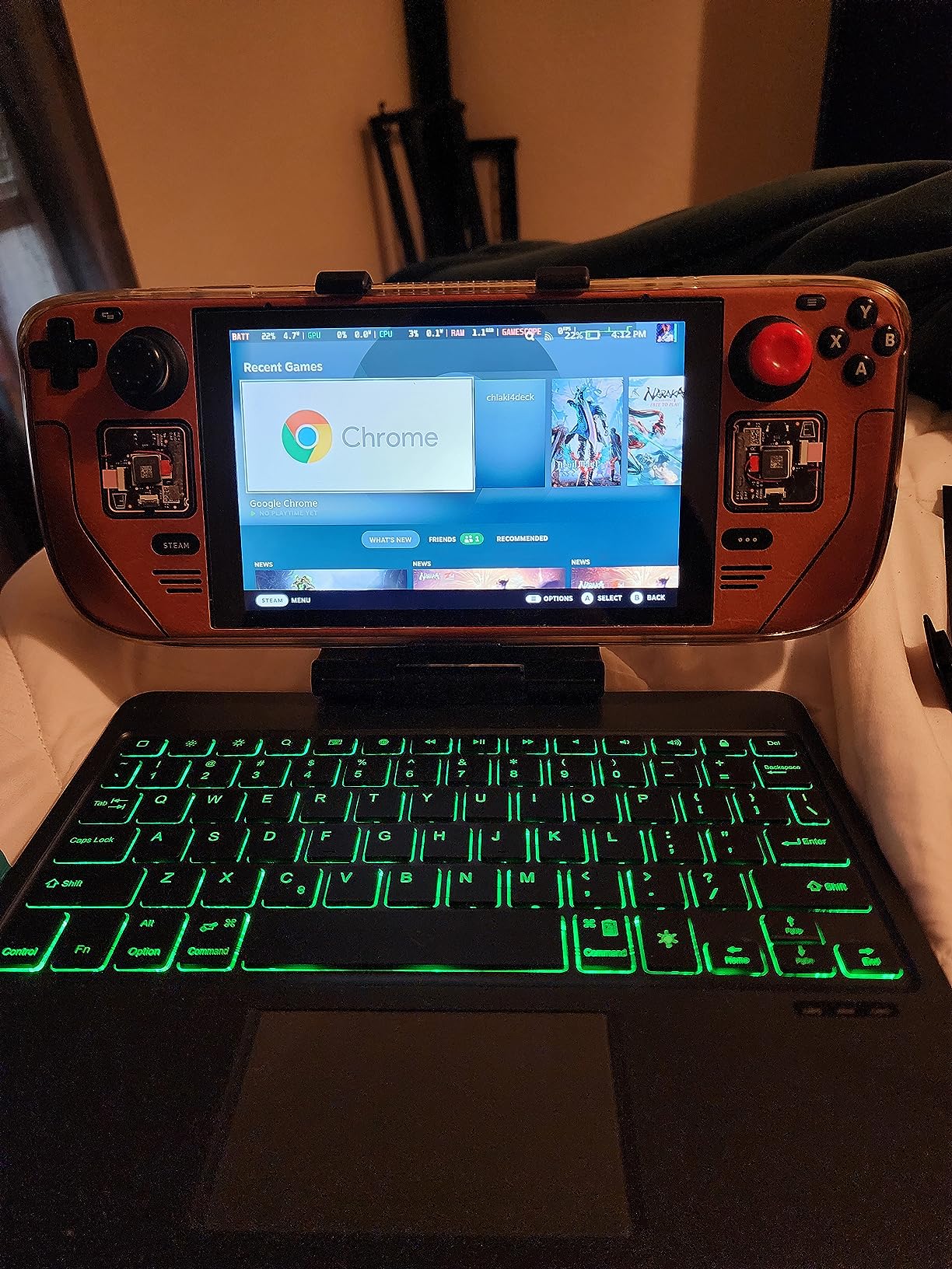 $12/mo - Finance Invensic DeckTop - Steam Deck Keyboard and Bluetooth ...