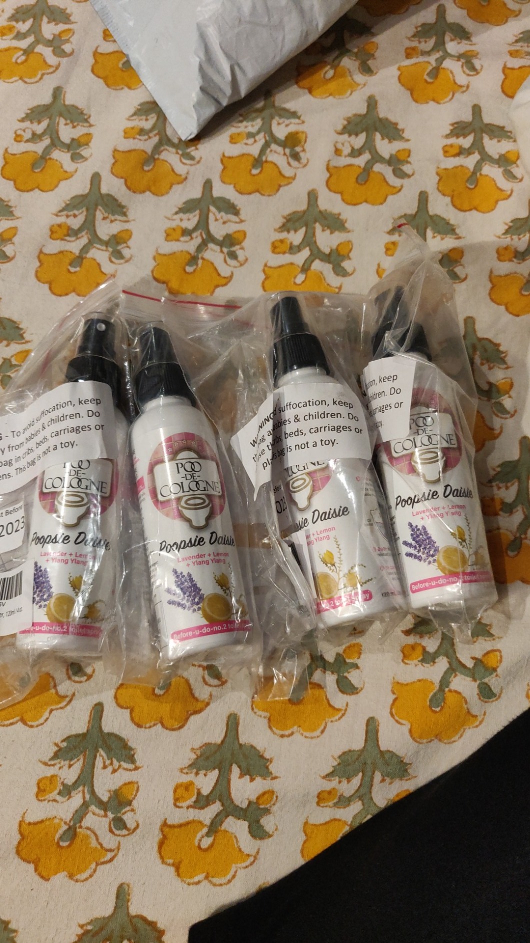 Poopsie Daisie Poo De Cologne Pre-Toilet Freshener Spray | 120 ml Large ...