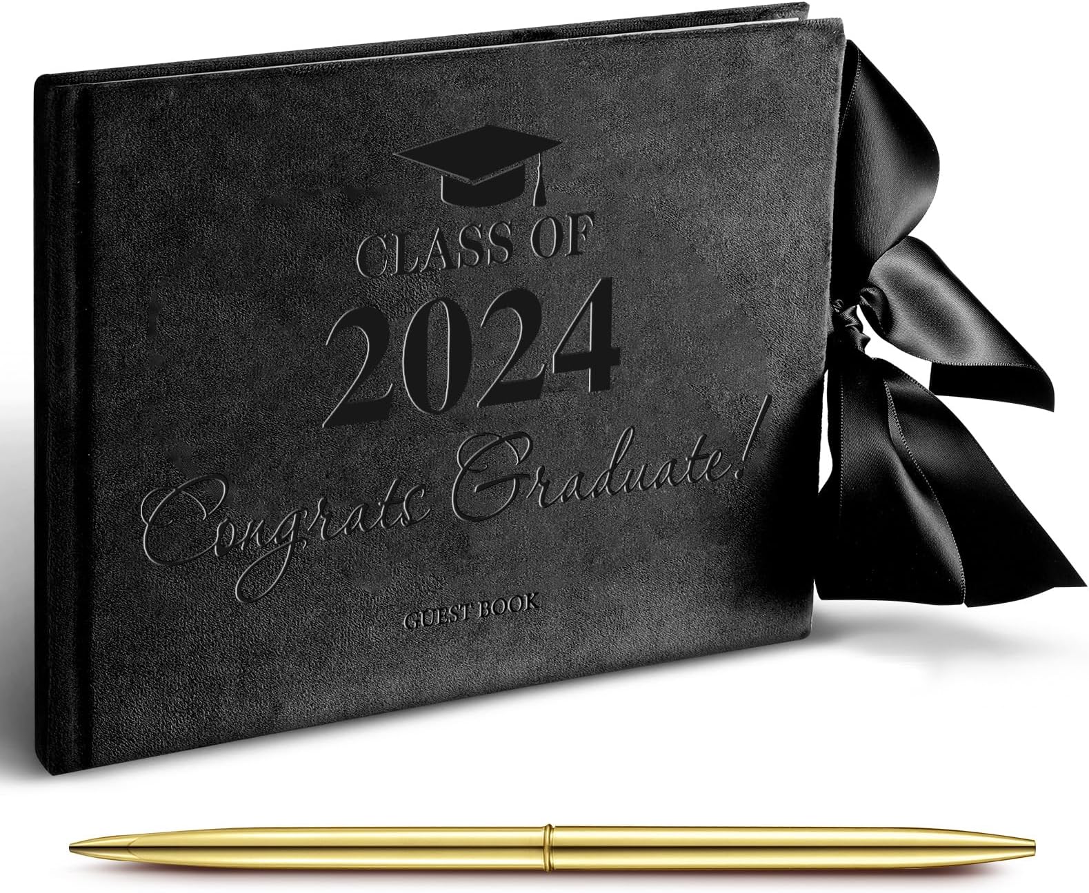 Amazon.com: Graduation Guest Book 2023, Personalized with 5 Designs & 5 ...