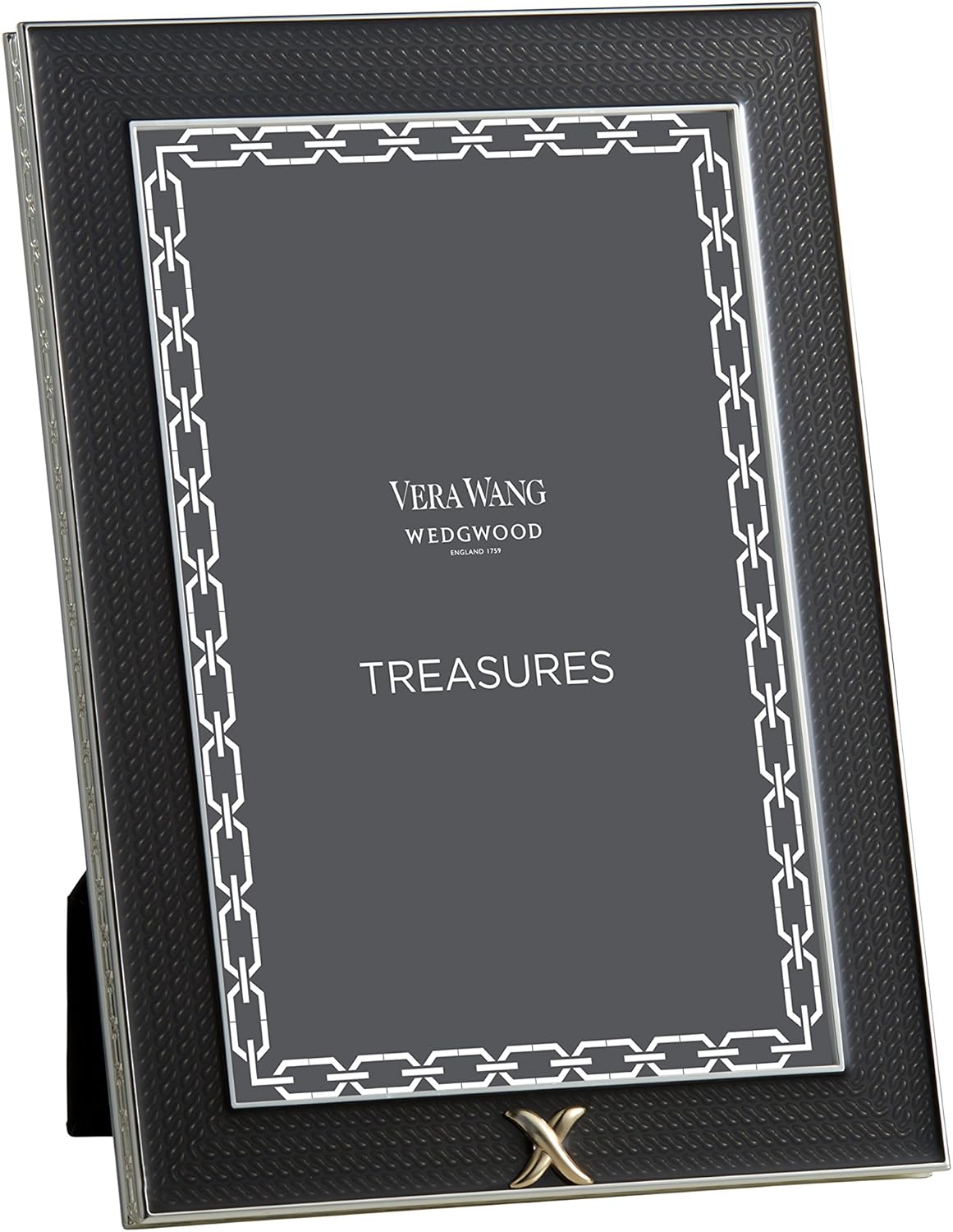 Amazon.com: Wedgwood Treasures with Love Noir X Treasure Frame, 4 by 6-Inch