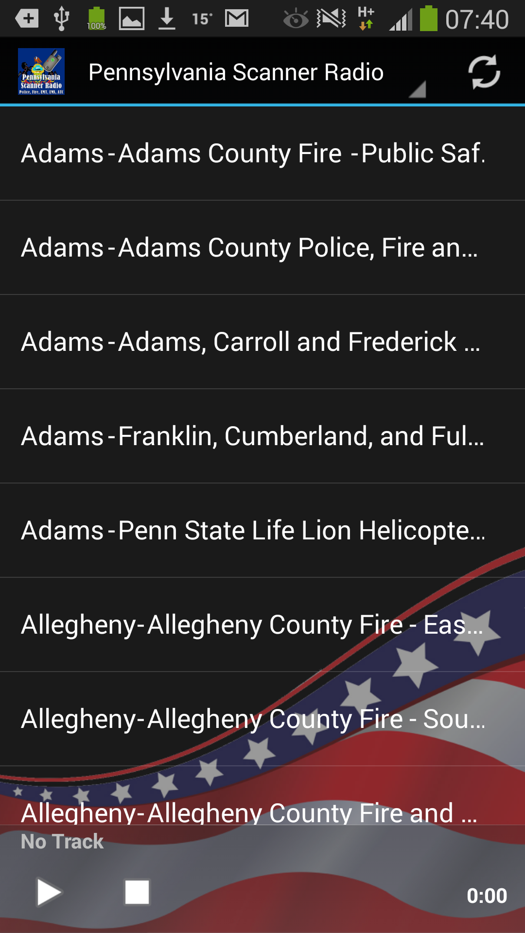 Pennsylvania Scanner Radio FREE - App on Amazon Appstore