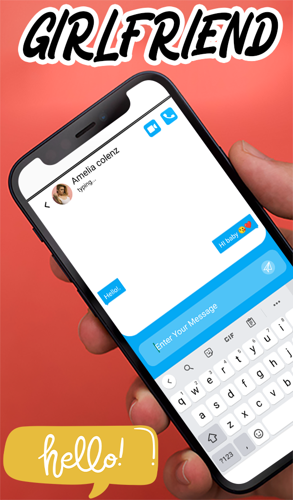 Girlfriend calling you - Girlfriend Valentine Video & Chat Simulator ...