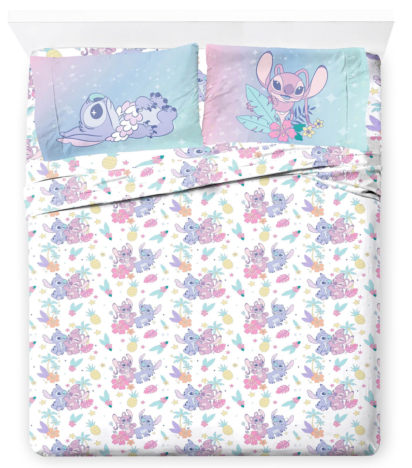 Amazon.com: Jay Franco Disney Lilo and Stitch Full Size Sheet Set ...