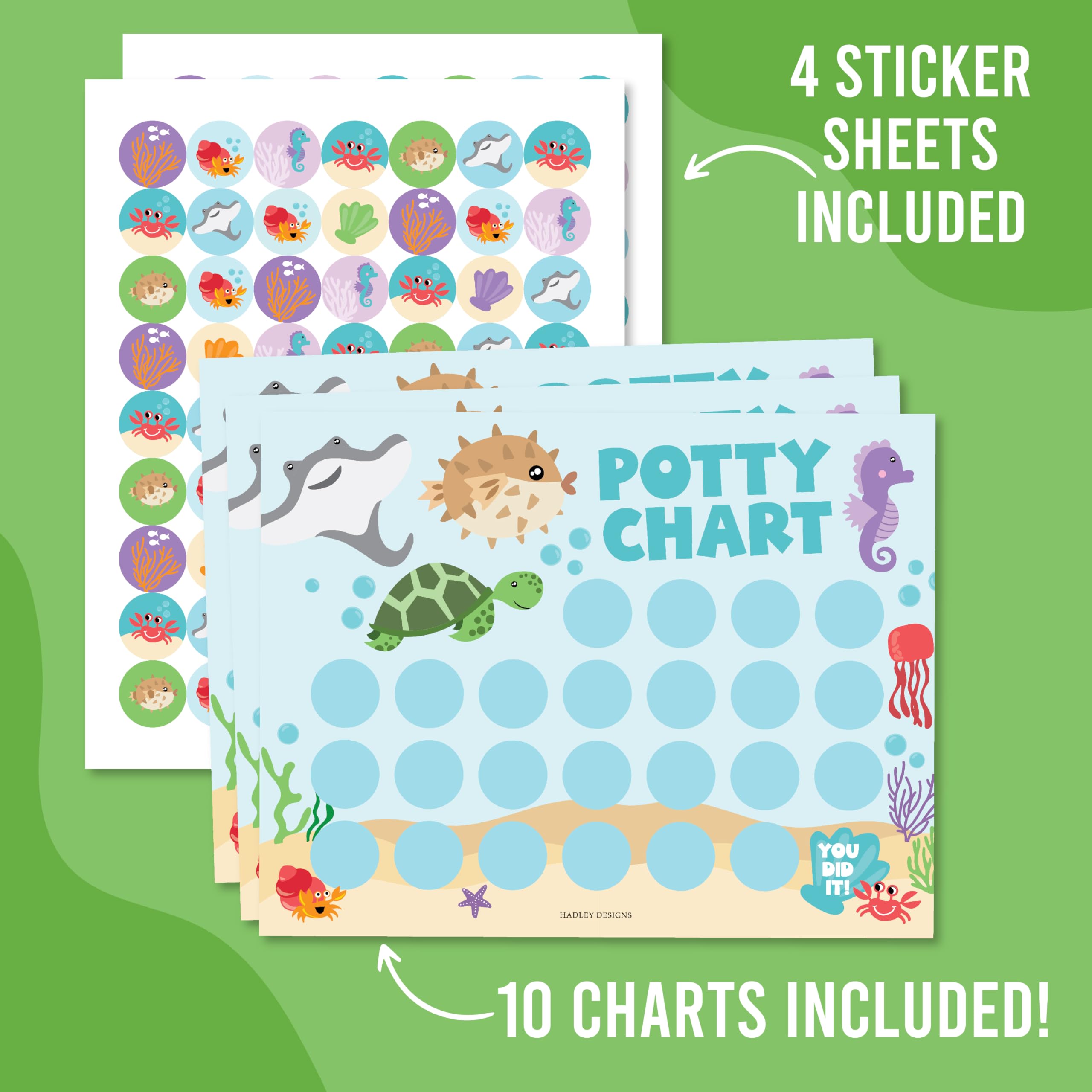 Snapklik.com : Hadley Designs Potty Training Chart For Boys
