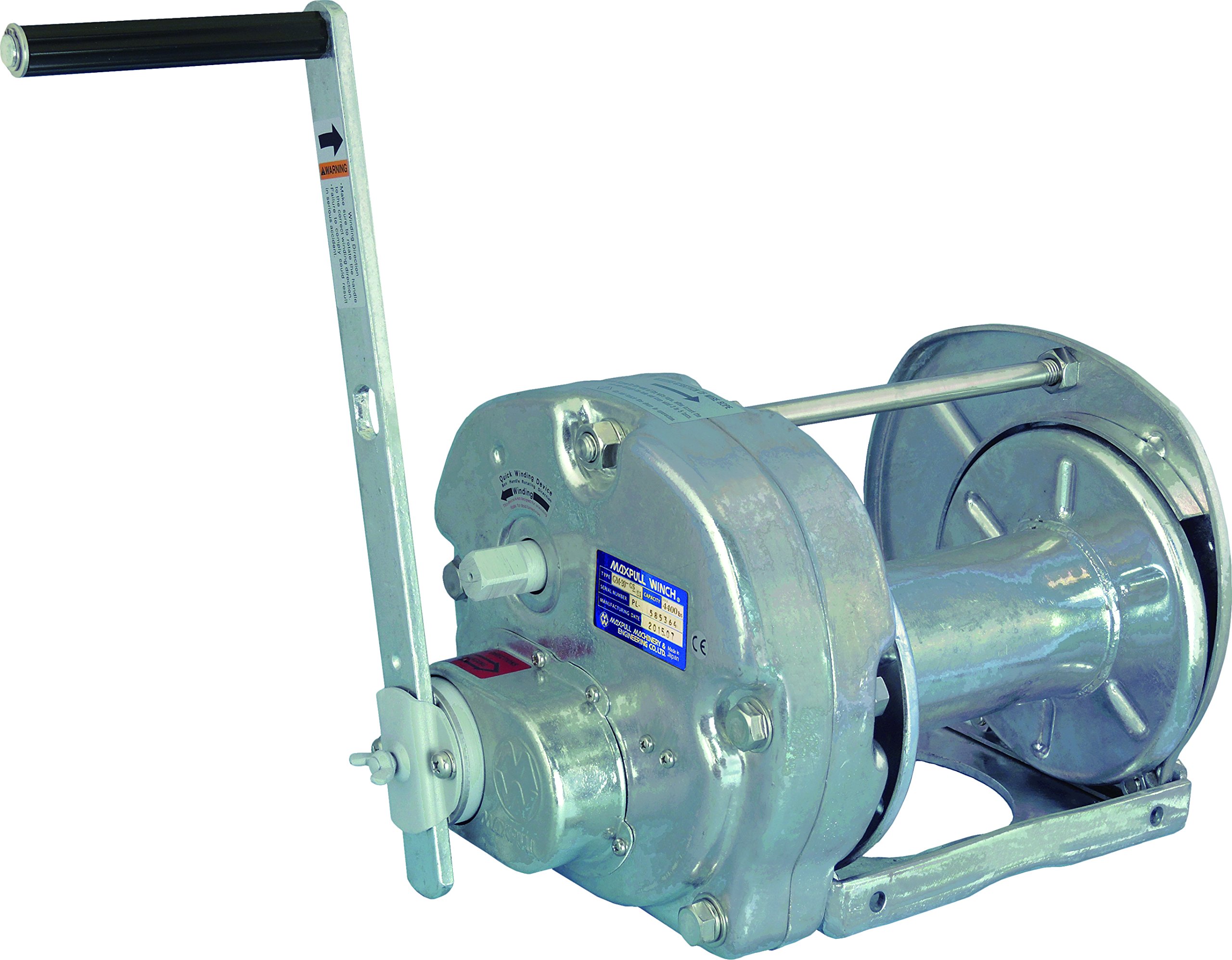 Buy Maxpull Steel (Hot Dip Galvanizing) Spur Gear Heavy Duty Lifting, Pulling Hand Manual Winch ...