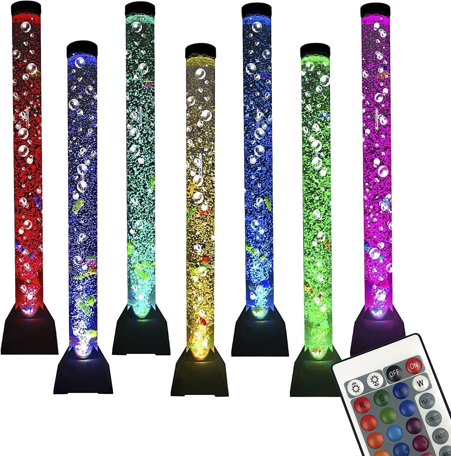 Amazon.com: Bubble Tube Lamp - Floor Fish Aquarium Light – Kids Room ...
