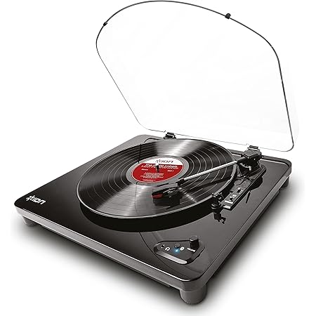 Amazon.com: ION Audio Max LP – Vinyl Record Player / Turntable with ...
