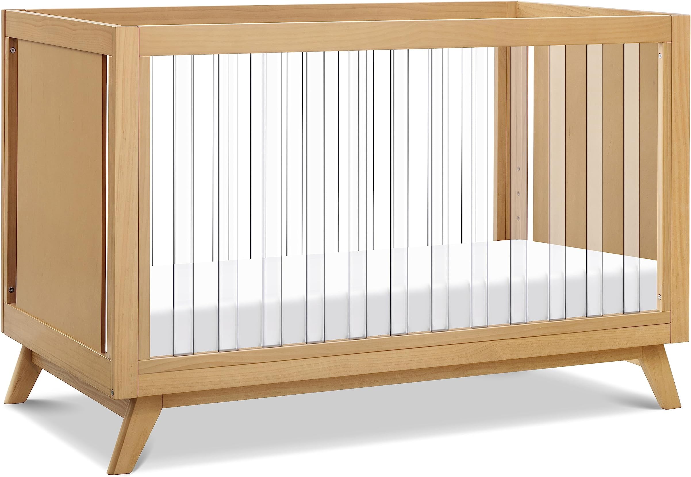 Amazon.com: DaVinci Otto 3-in-1 Convertible Crib in Honey with Acrylic ...