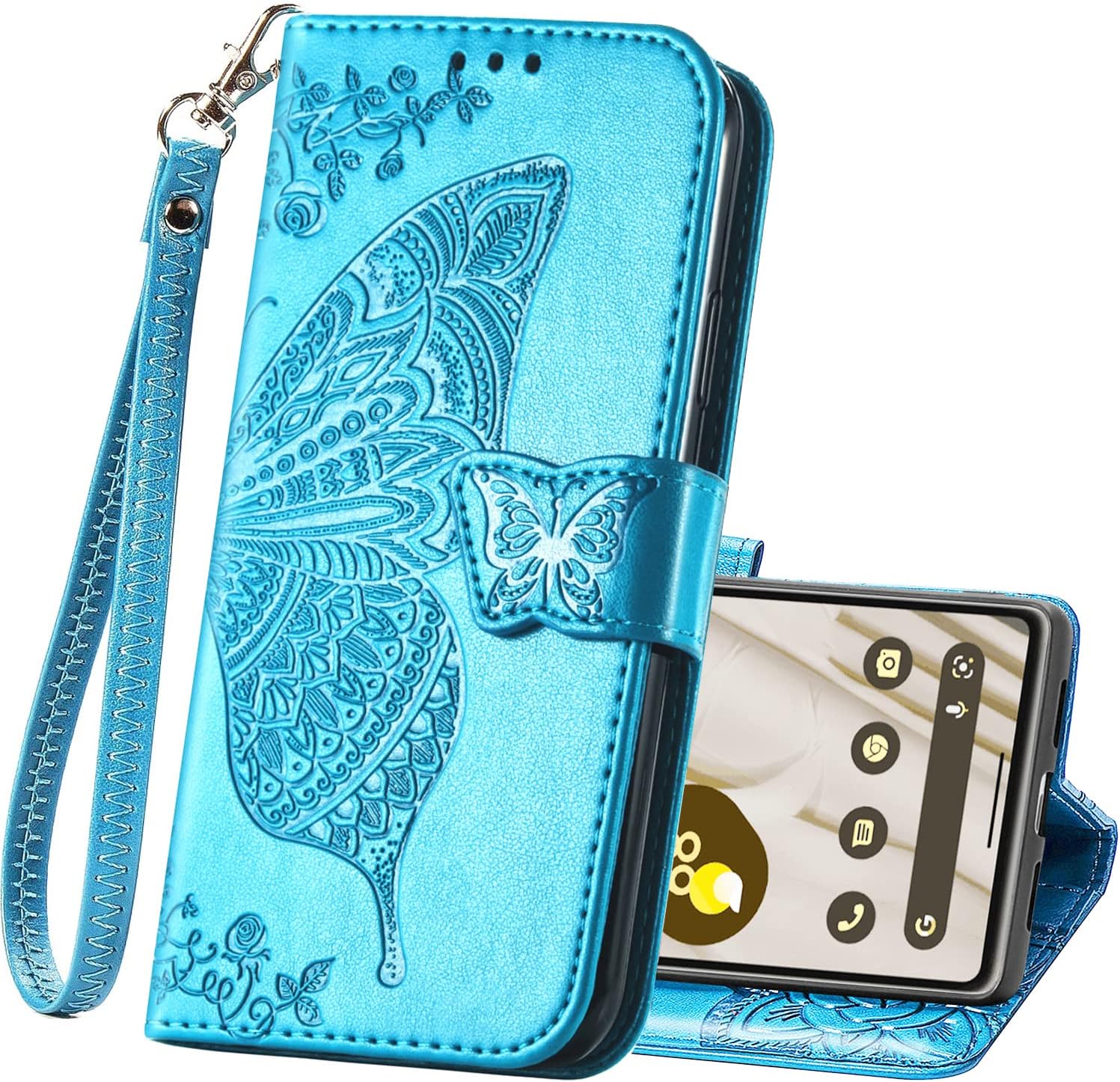 Amazon.com: Wallet Case for Google Pixel 9 Pro XL,PU Leather Flip ...