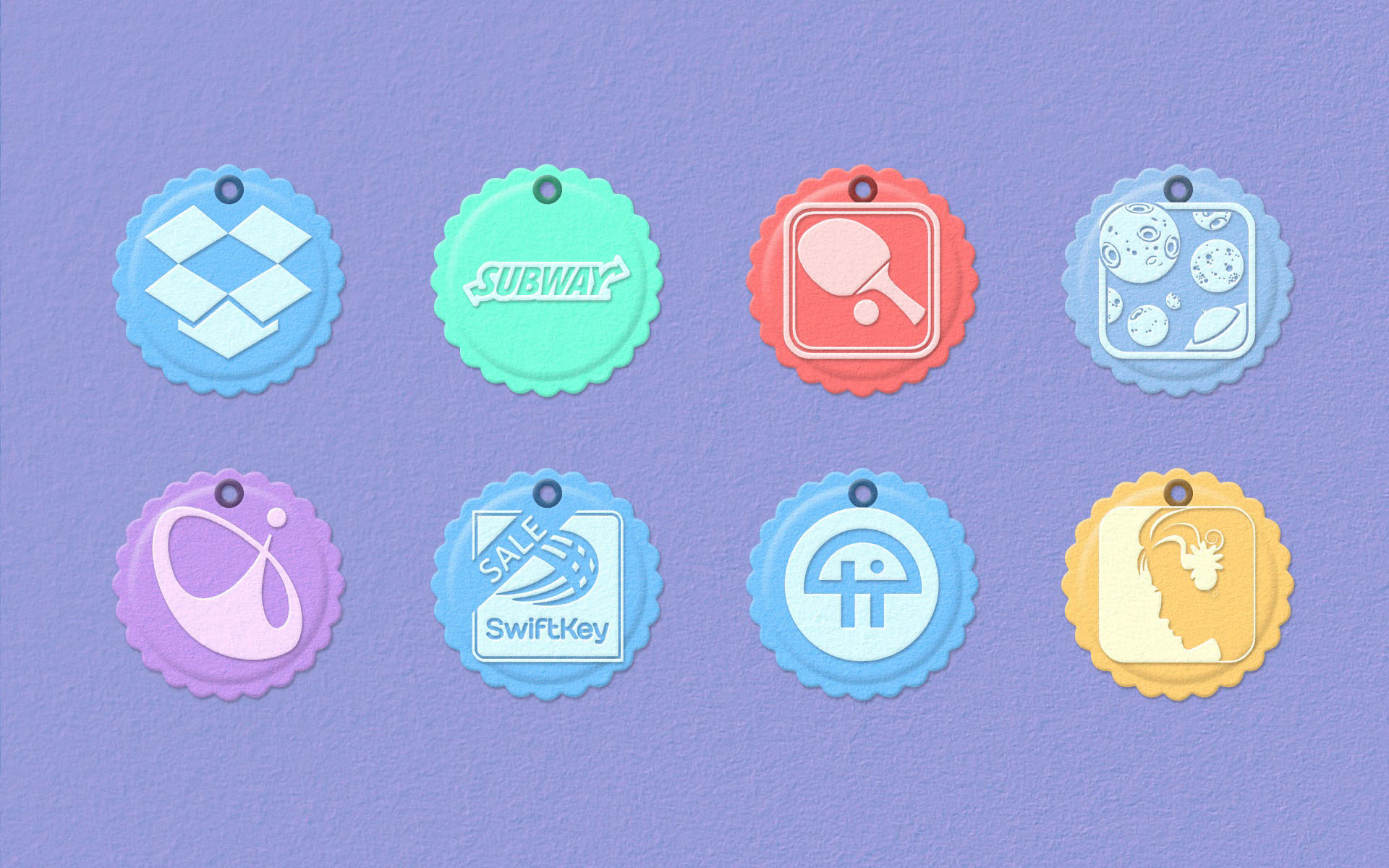 Paper Tag Icon Pack Theme - App on the Amazon Appstore