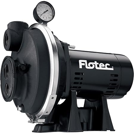 Flotec FP4332 Pump, Thermo-Plastic Convertible Jet Pump - 1 HP ...