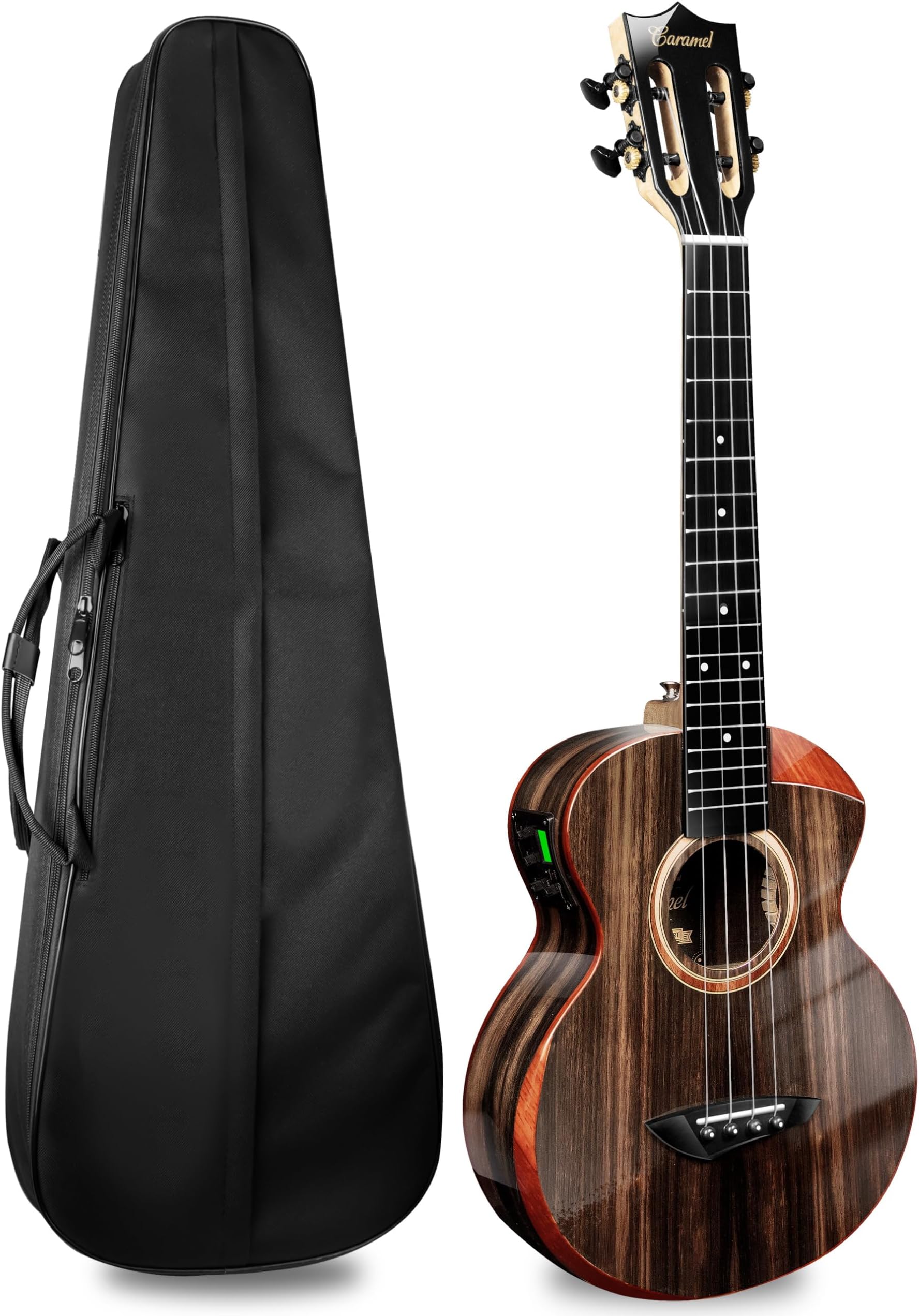 Amazon.com: Kala KA-15 Tenor Ukulele Bundle - Natural Mahogany ...