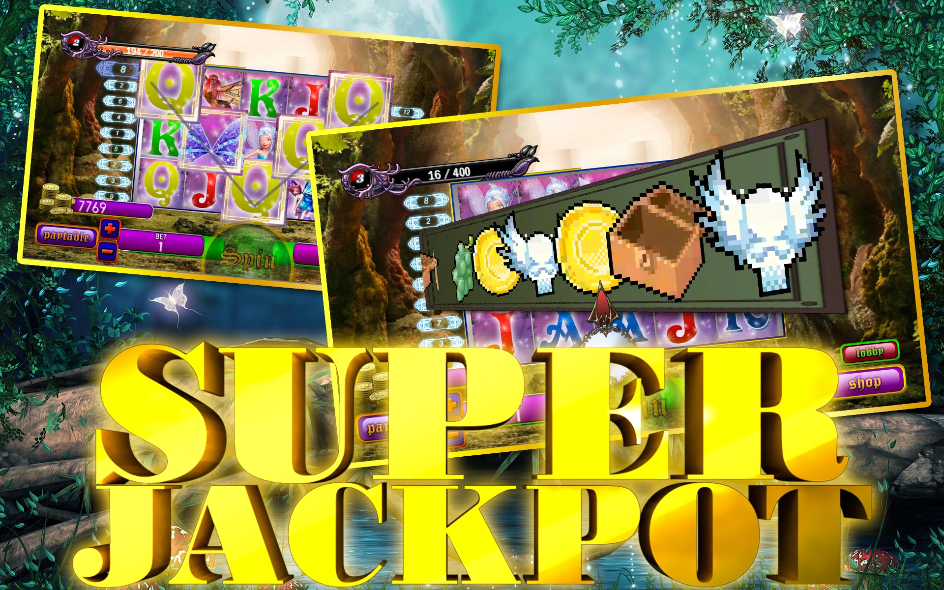 Mystical Fairy Jackpot - Free Slot Machine Golden - App on Amazon Appstore