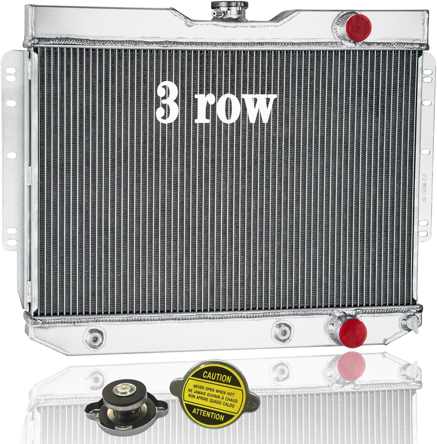 Amazon.com: 3Row Radiator Replacement for 1959-1965 Chevy Impala 1964 ...