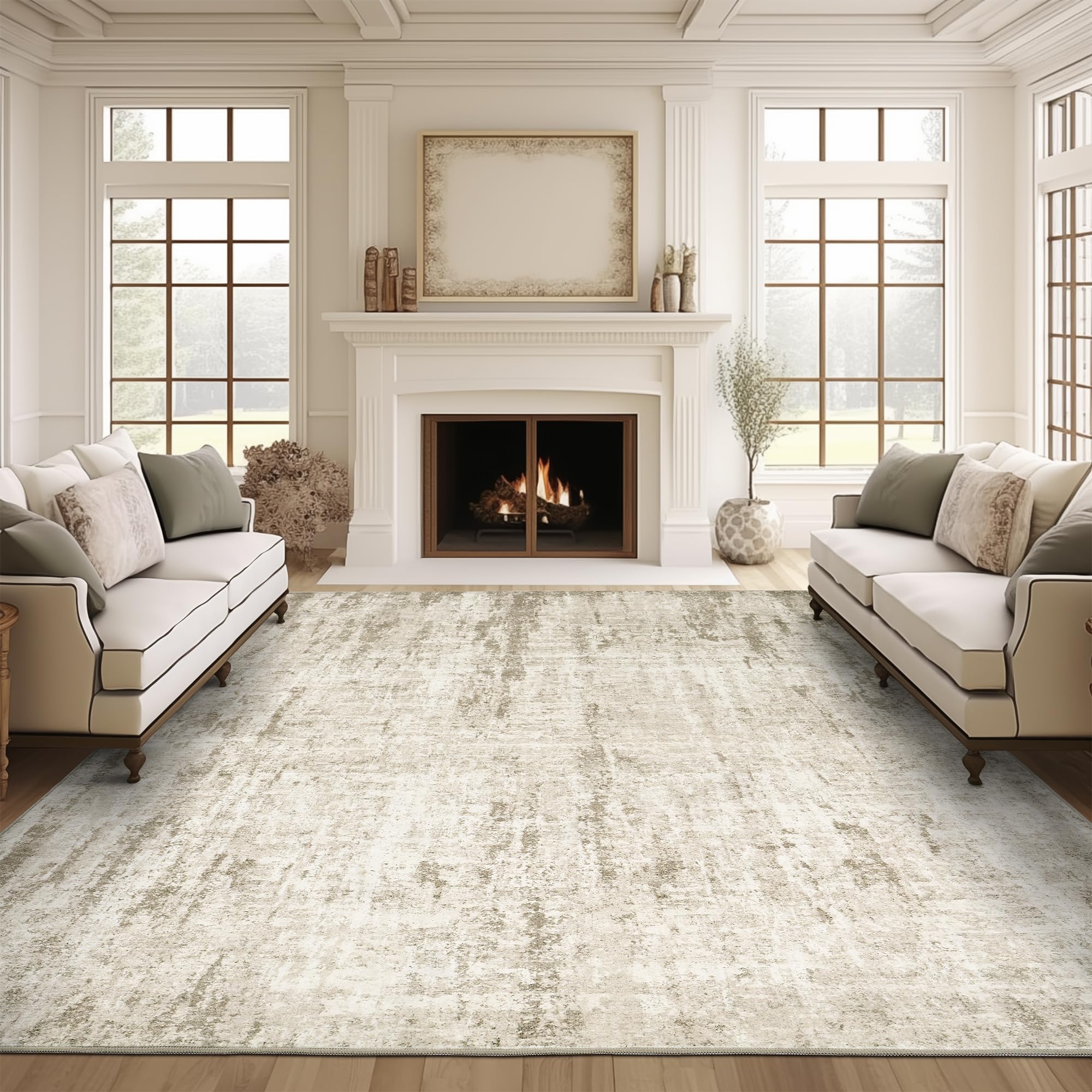 Small Living Room Beige Carpet