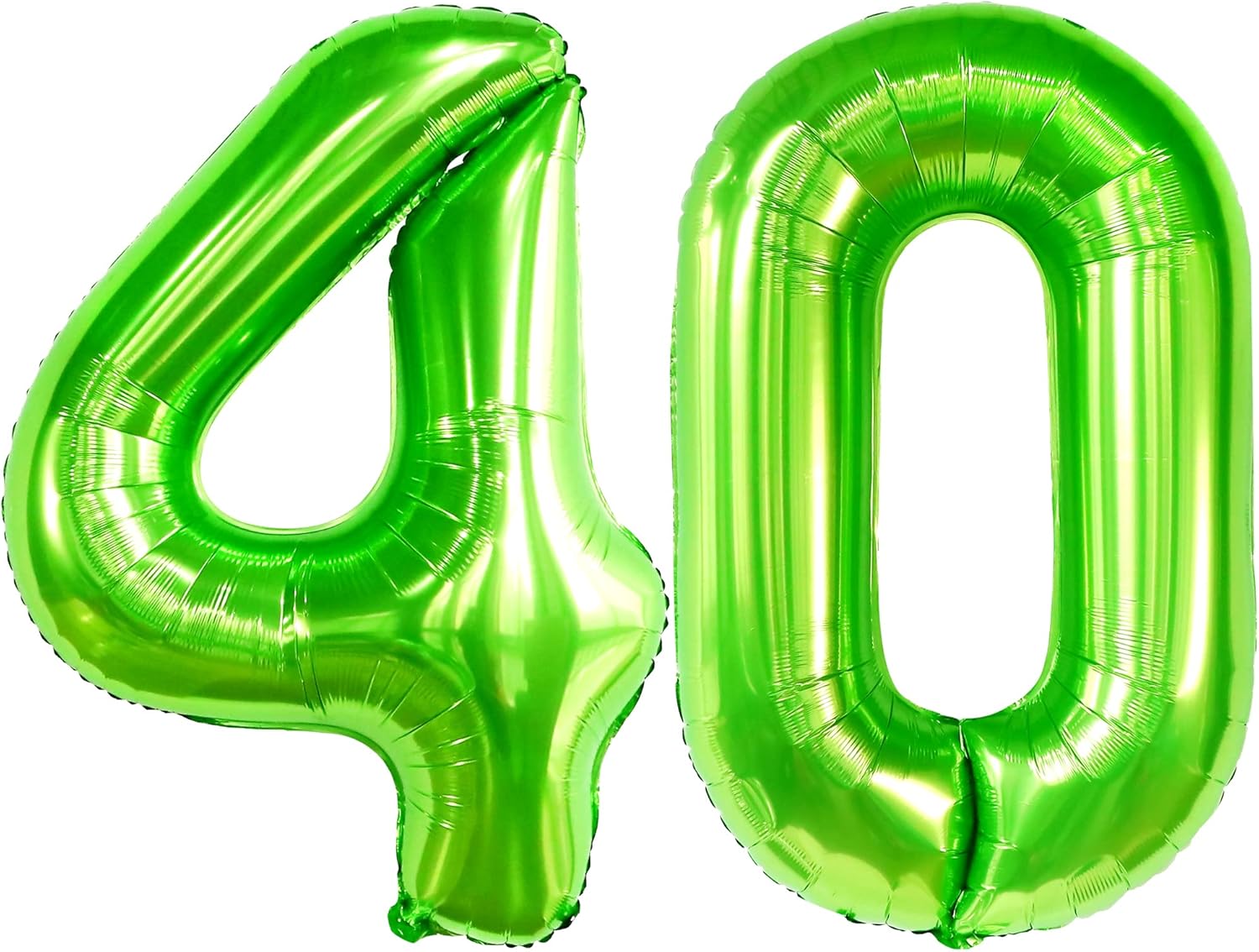Amazon.com: KatchOn, Light Green 40 Number Balloon - 40 Inch | 40th ...