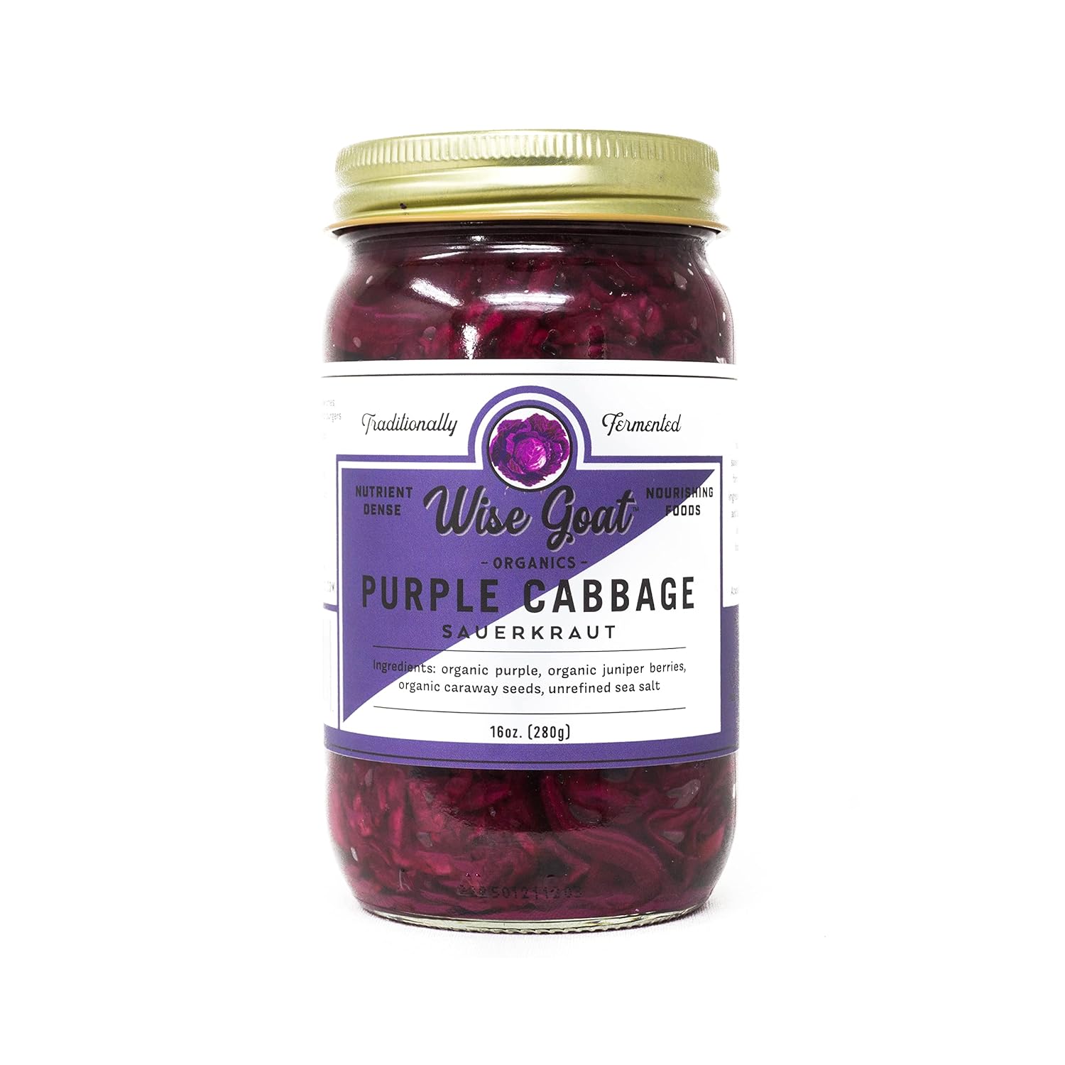 Amazon.com: Raw Organic Fermented Probiotic Sauerkraut, "Purple Cabbage ...