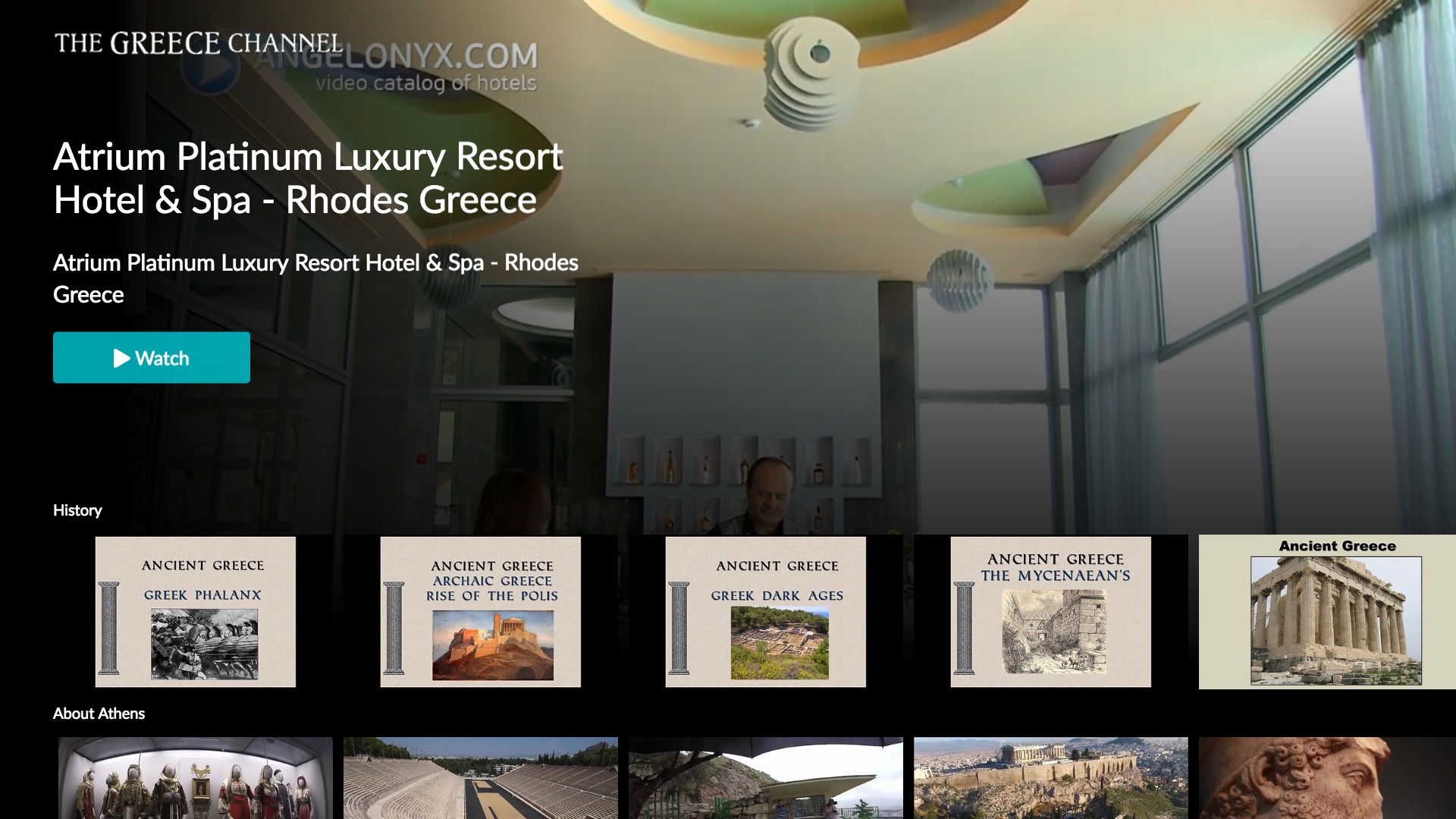 The Greece Channel - App on Amazon Appstore