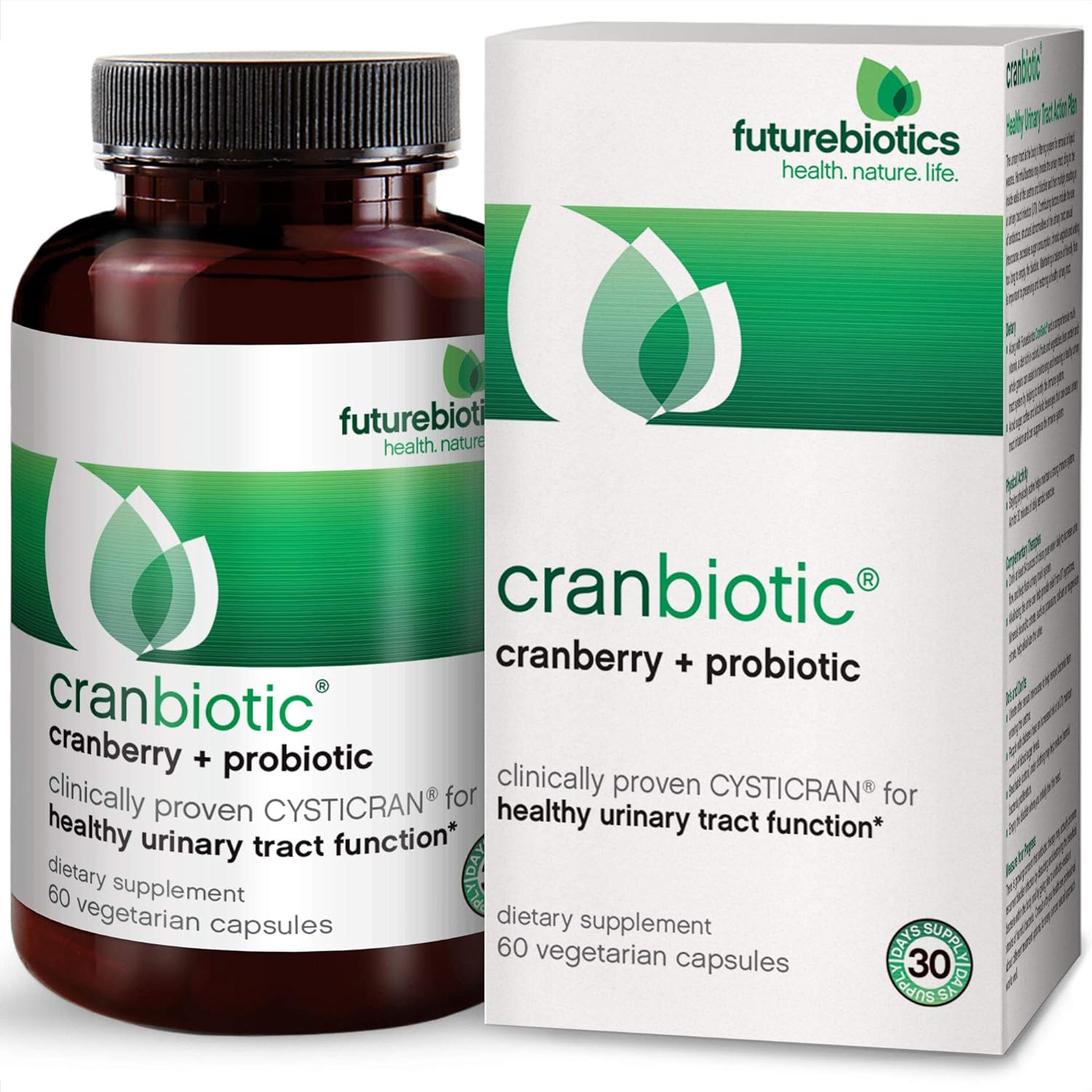 Amazon.com: Futurebiotics CranBiotic Sugar-Free Cranberry + Probiotic ...