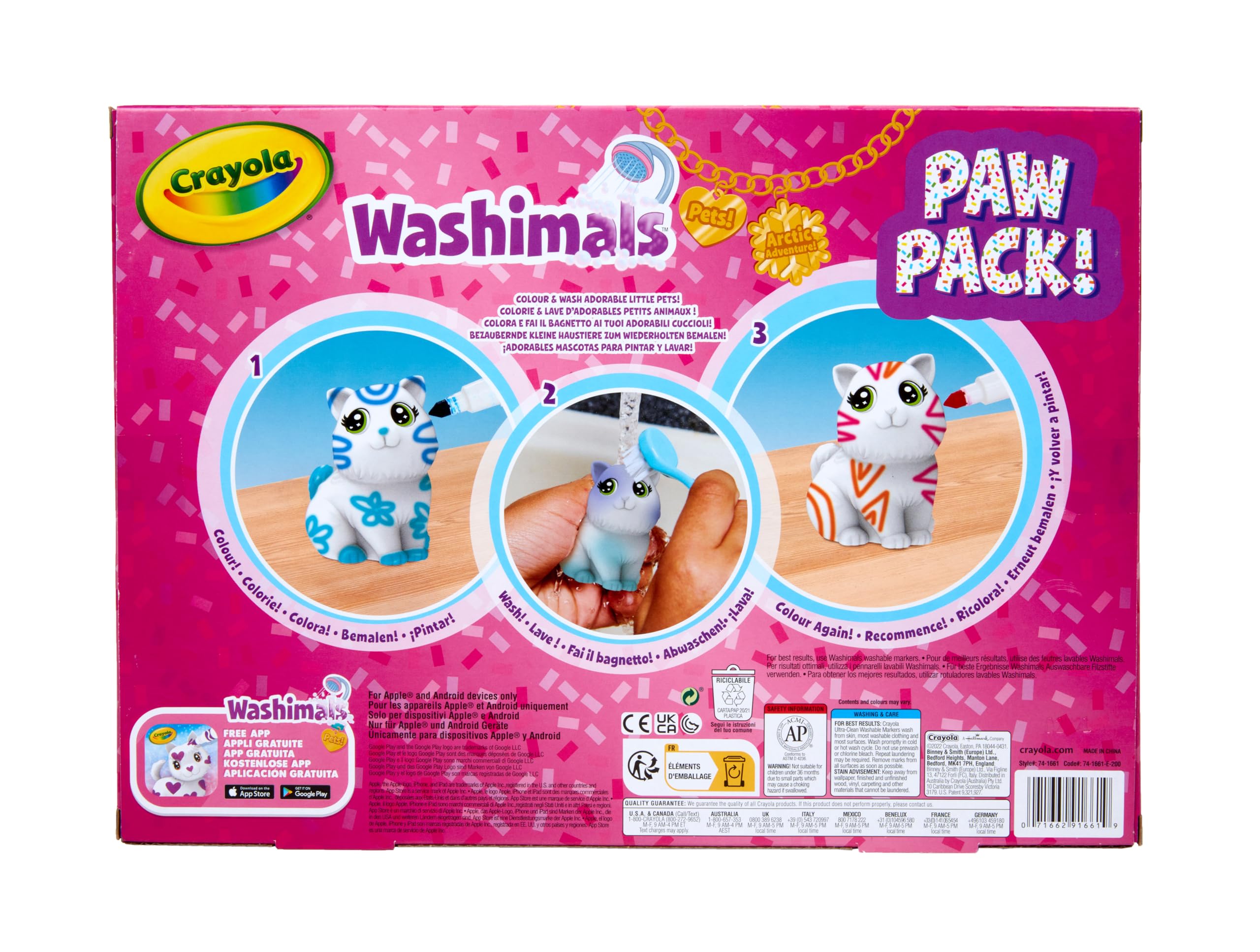 Disegni Da Colorare Crayola Animali SIAMO I CRAYOLA WASHIMALS