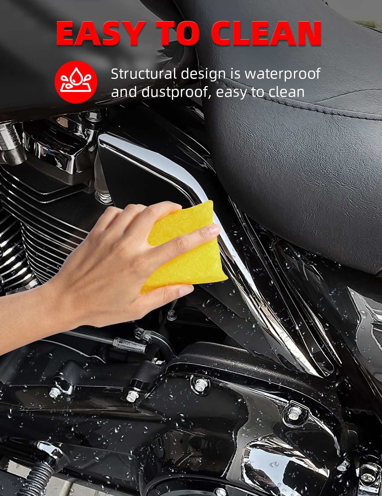 Snapklik.com : Amazicha Mid Frame Air Deflectors Heat Deflector ...