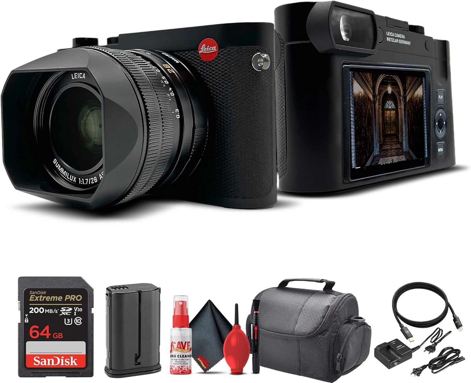 Leica Q3 Compact Powerful Digital Camera (19080) with Summilux 28mm f/1 ...