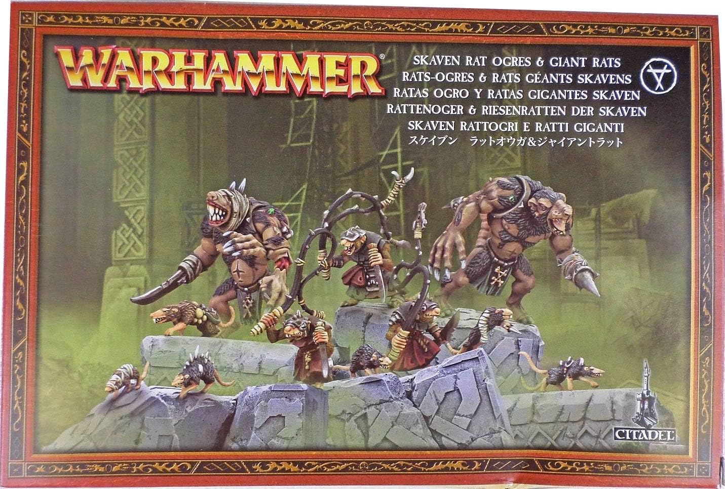Warhammer Fantasy Skaven Rat Ogres & Giant Rats : Amazon.com.mx ...