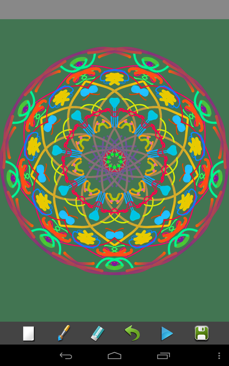 Magic Paintor - Kaleido Draw Pad - App on Amazon Appstore