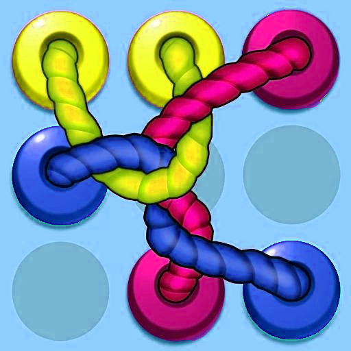 Twisted Tangle Rope Sort Puzzle - Untie The Colorful Knots Rope Games ...